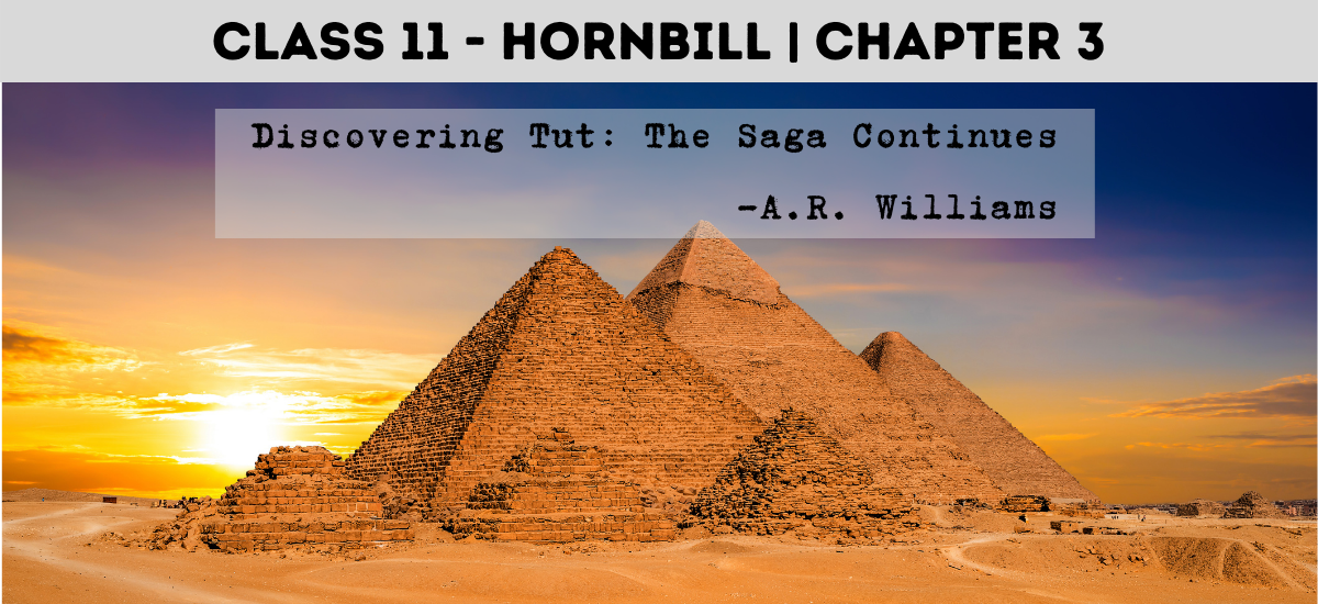 Discovering Tut The Saga Continues Class 11 Hornbill Chapter 3 
